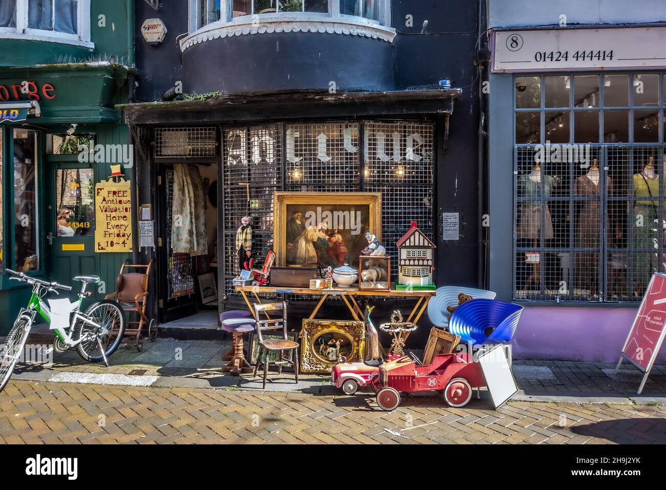 Retail Antique shop in George street Hastings selling a treasure trove ...