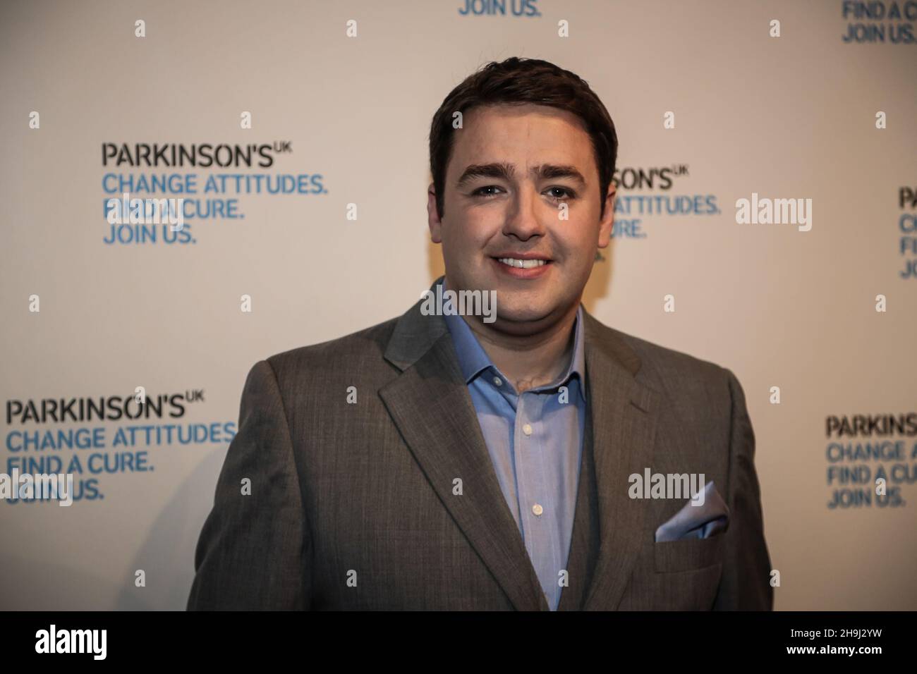 Jason Manford before going on stage at Parkinson UK Presents: Symfunny ...