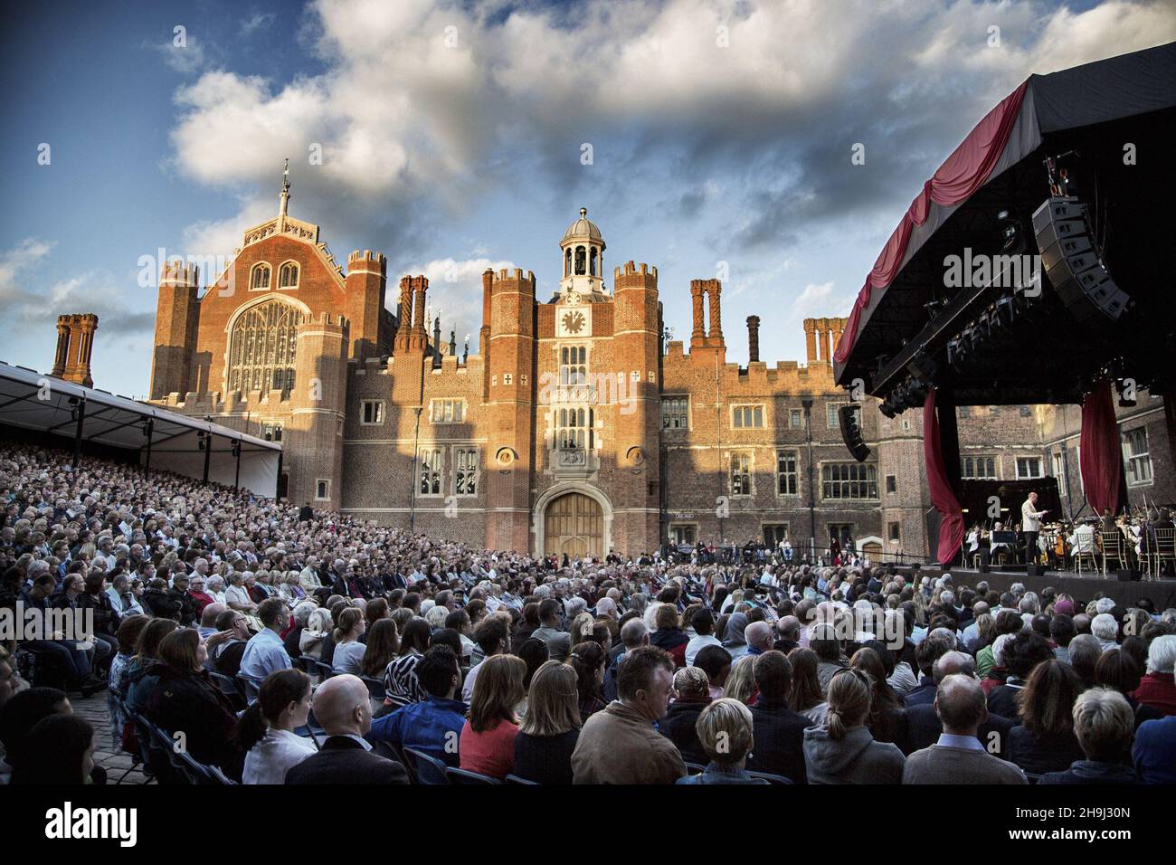 The Royal Philharmonic Concert Orchestra performing live on stage at ...