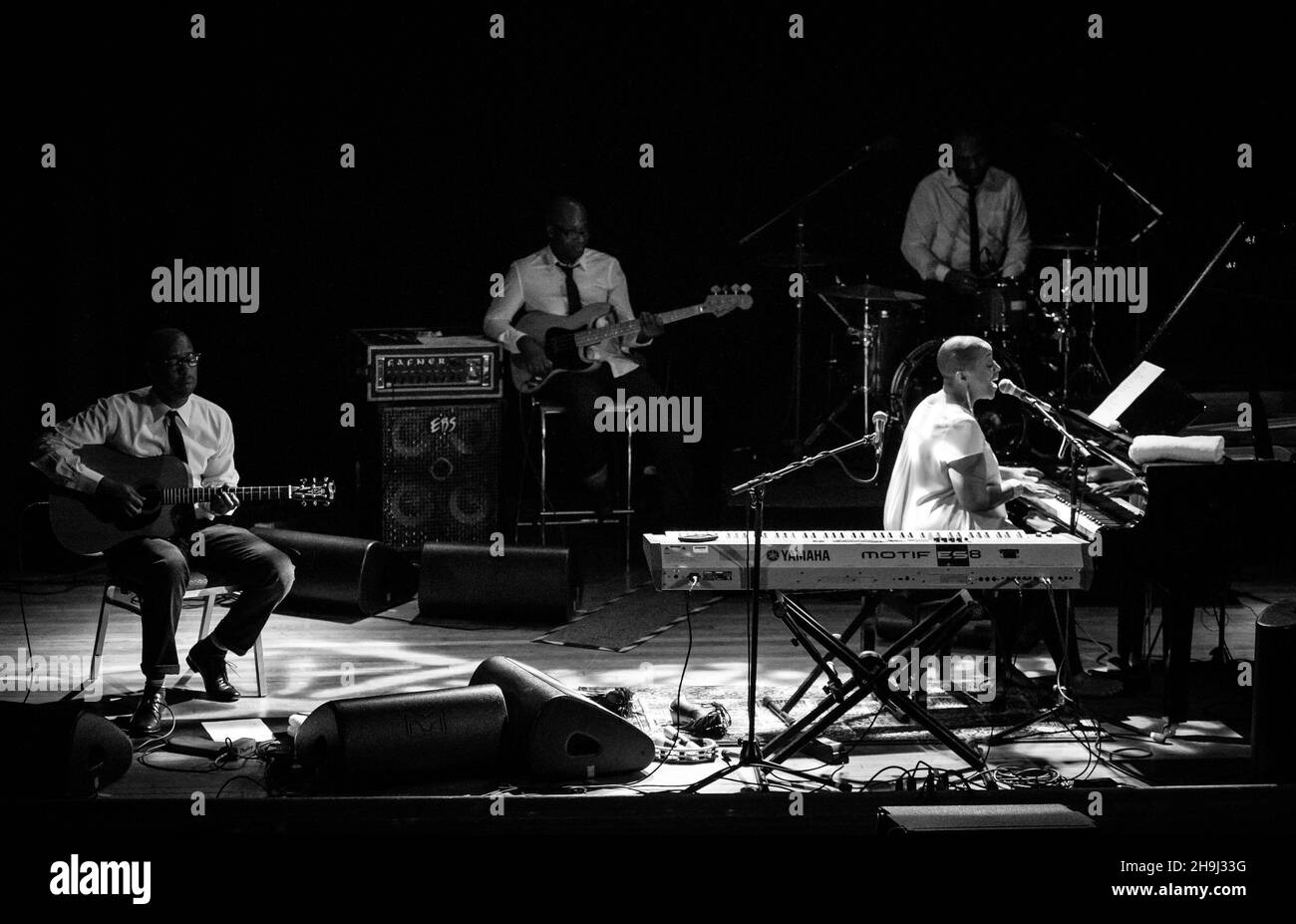 Soul singer Avery Sunshine performing live on stage at the Islington ...