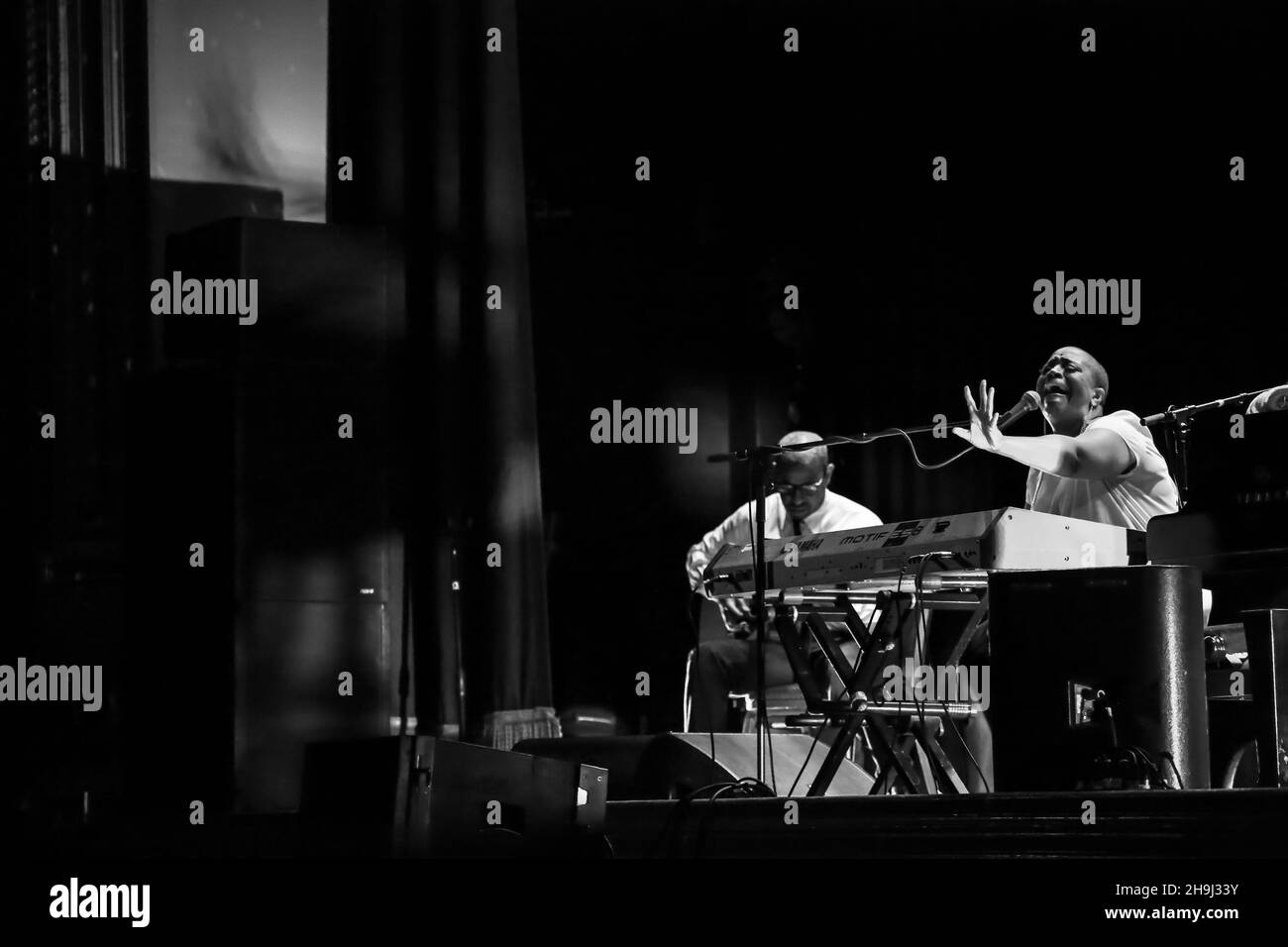 Soul singer Avery Sunshine performing live on stage at the Islington ...