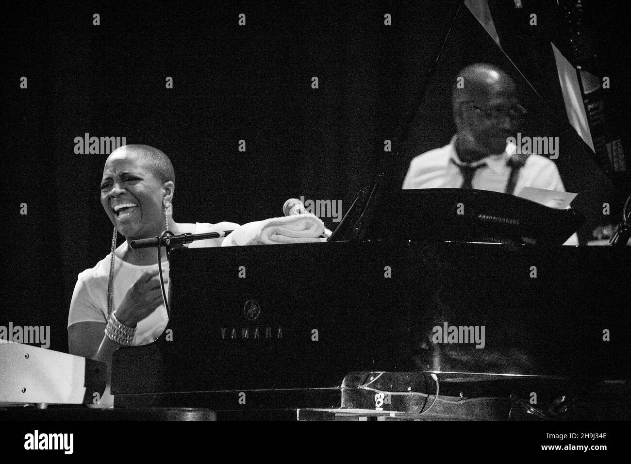 Soul singer Avery Sunshine performing live on stage at the Islington ...