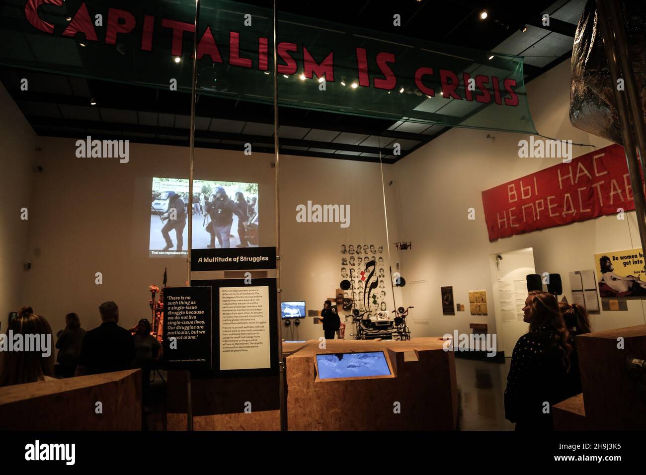 Exhibits from the Disobedient Objects exhibition at the Victoria ...