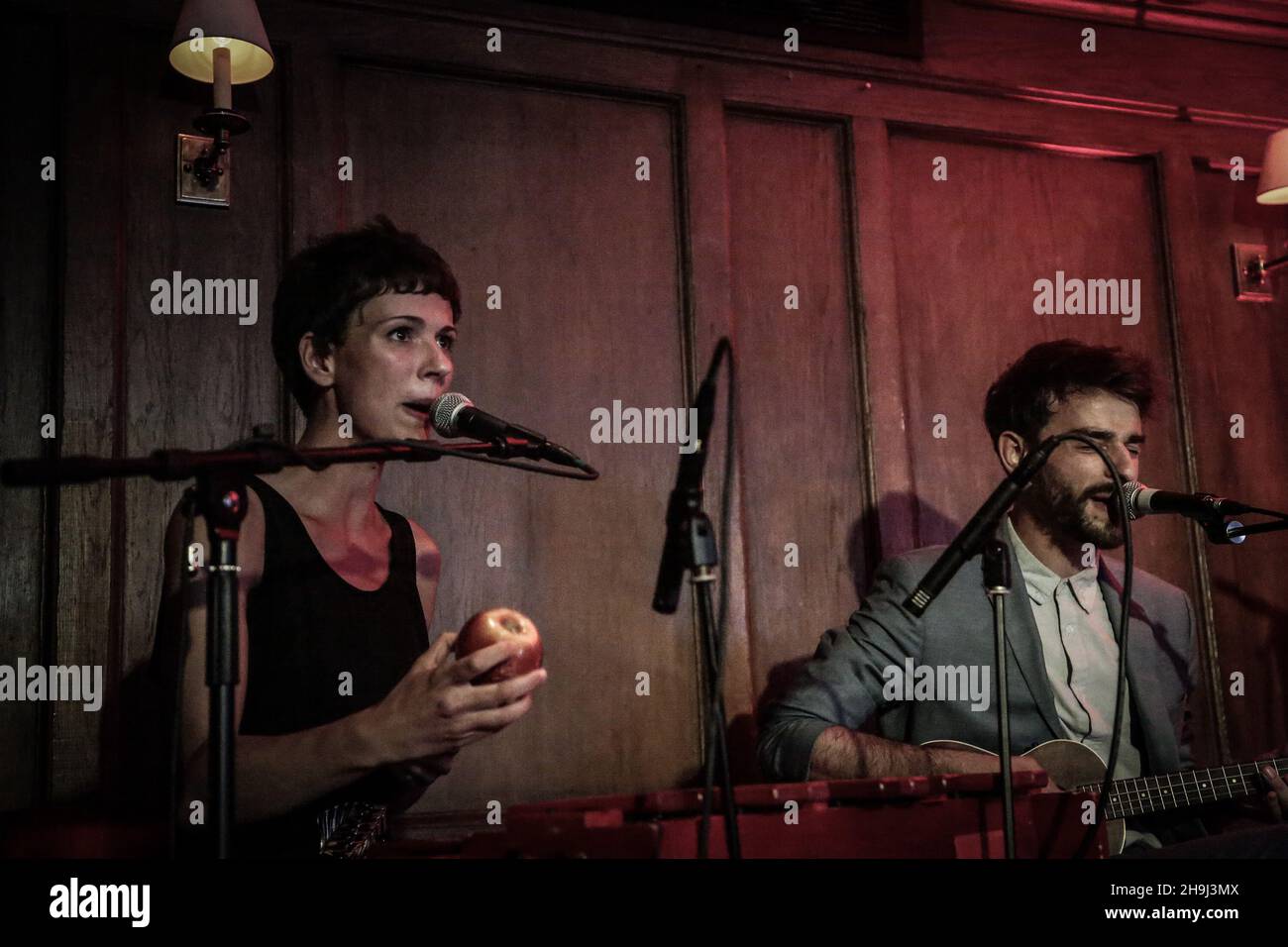 EXCLUSIVE- Fabienne Débarre and Michael Liot of Parisian band "We Were ...