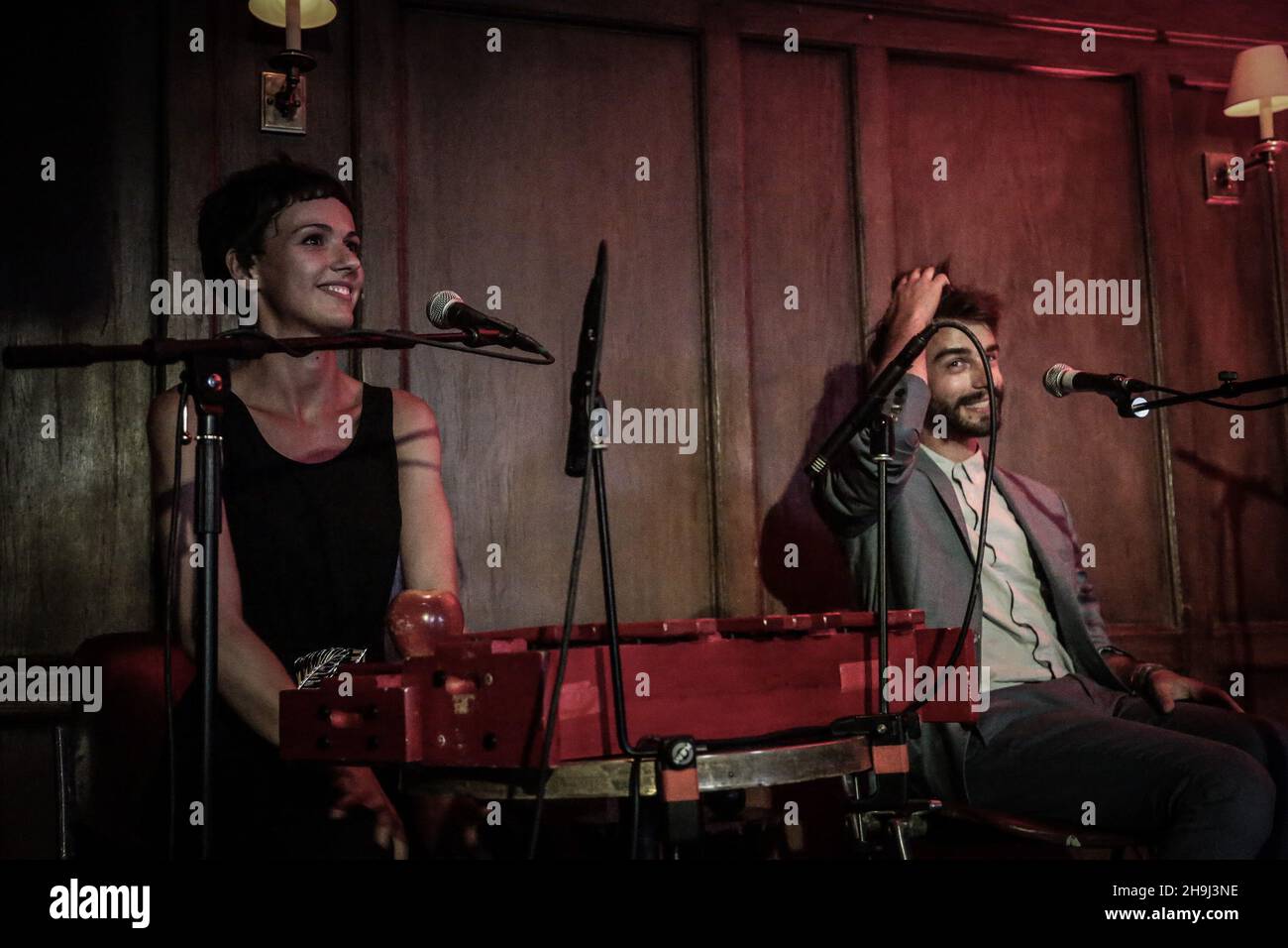 EXCLUSIVE- Fabienne Débarre and Michael Liot of Parisian band "We Were ...