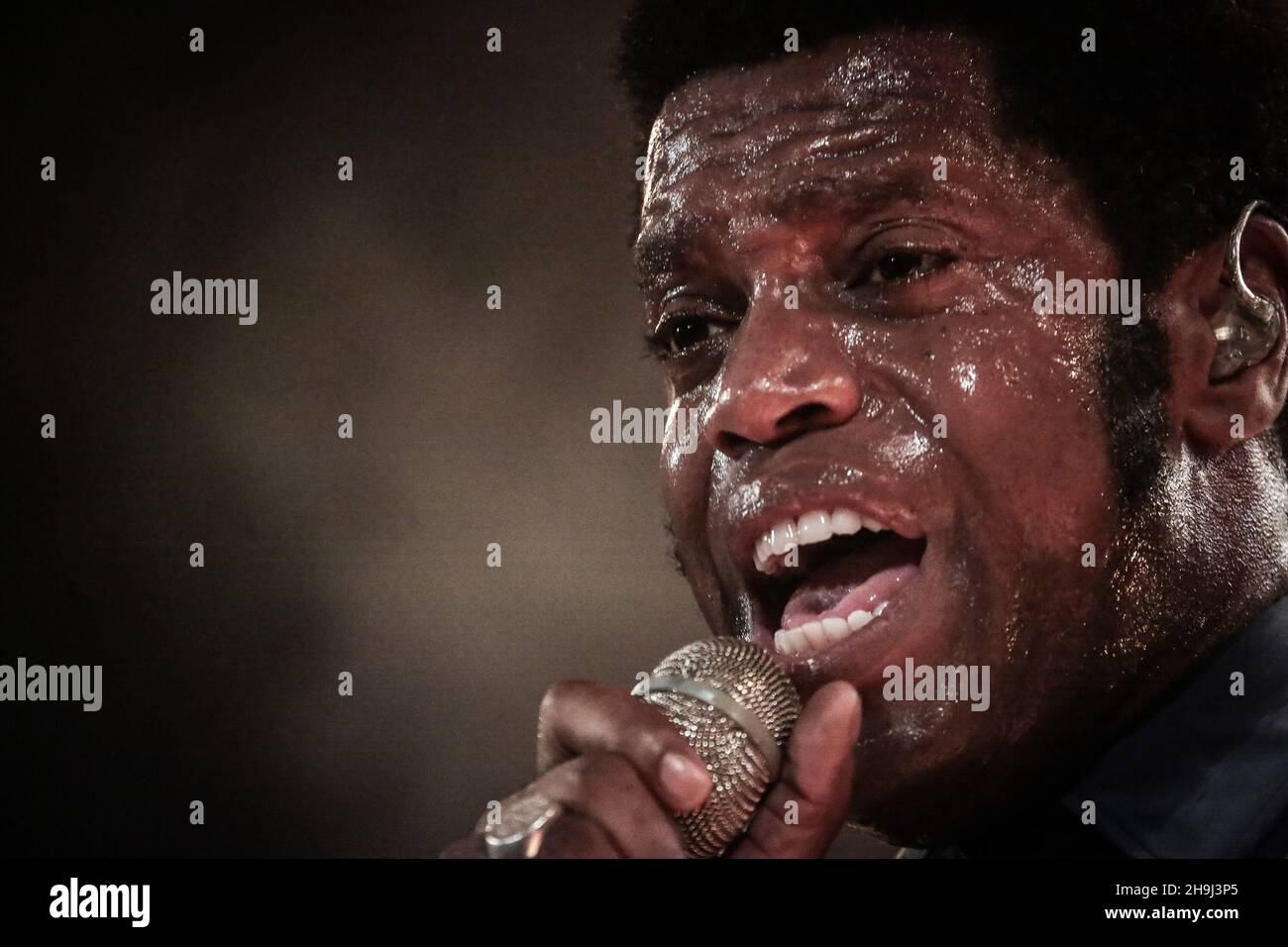 Ty Taylor of Vintage Trouble during the last gig on their European tour ...