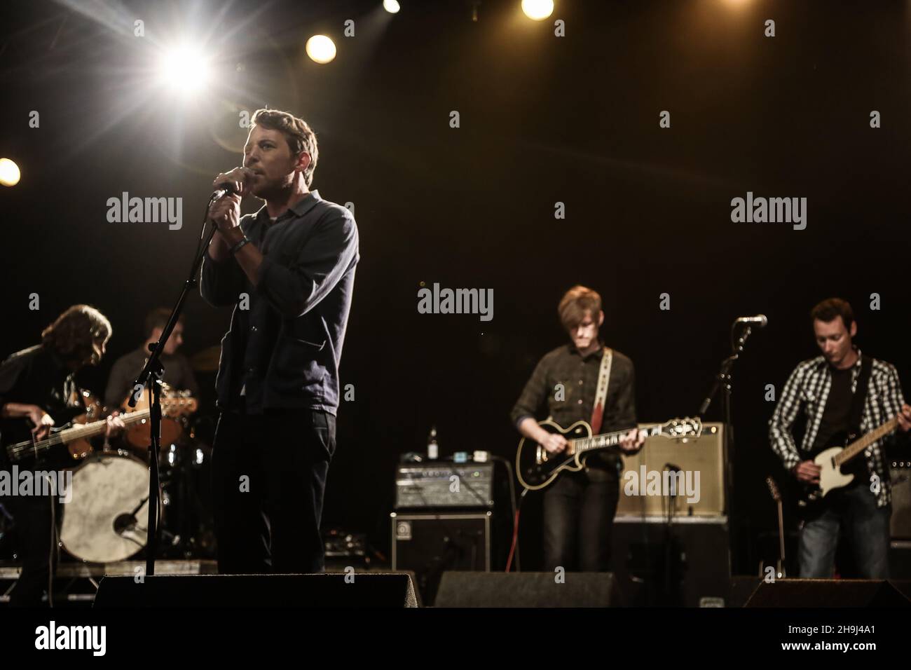 Robin Pecknold of Fleet Foxes performing with The Gene Clark No Other ...