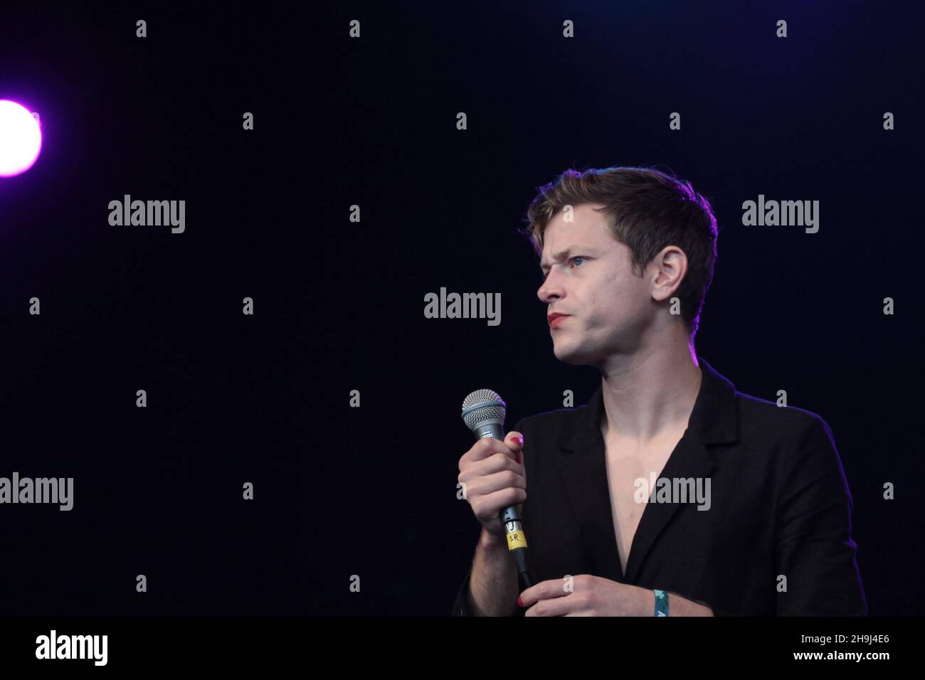 Perfume Genius (aka Mike Hadreas) performing at the 2014 End of the ...