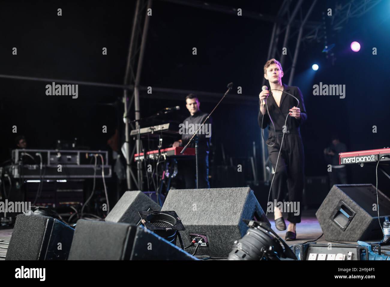 Perfume Genius (aka Mike Hadreas) performing at the 2014 End of the ...