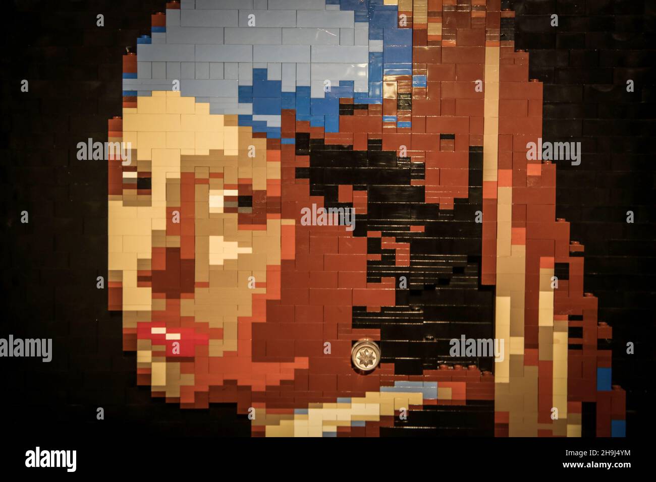 Nathan Sawaya's The Art of the Brick exhibition, featuring sculptures ...