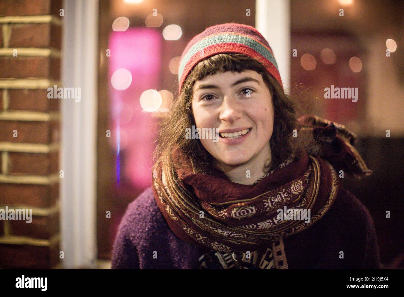 Kate Stables of This is The Kit supporting the Barr Brothers at Bush ...