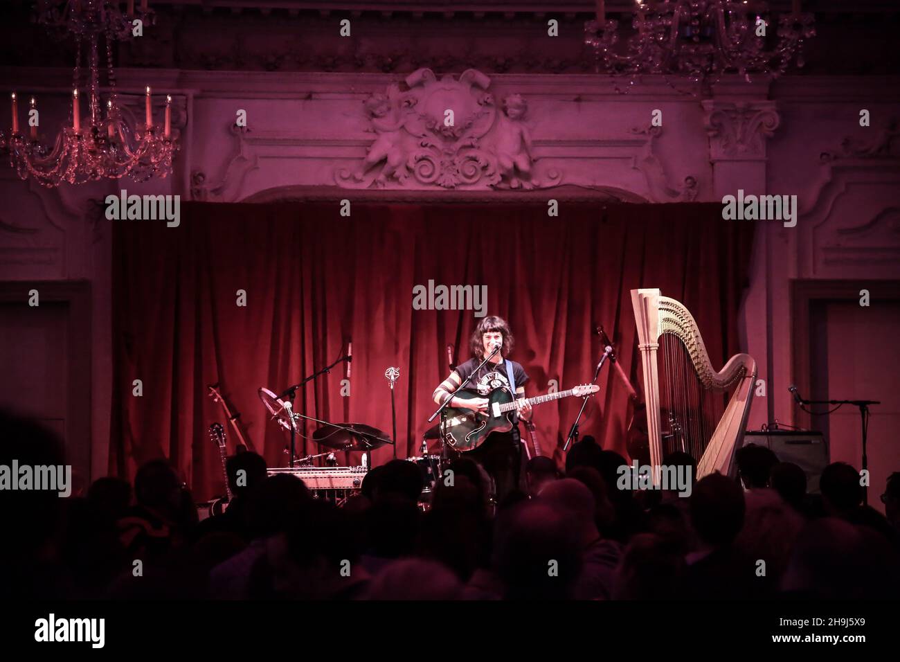 Kate Stables of This is The Kit supporting the Barr Brothers at Bush ...