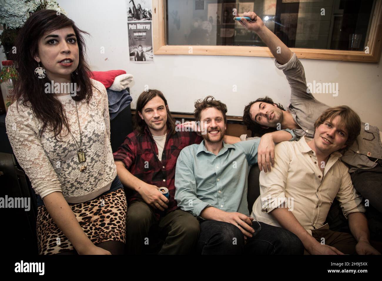 EXCLUSIVE: The Barr Brothers back stage after their gig at Bush Hall in ...