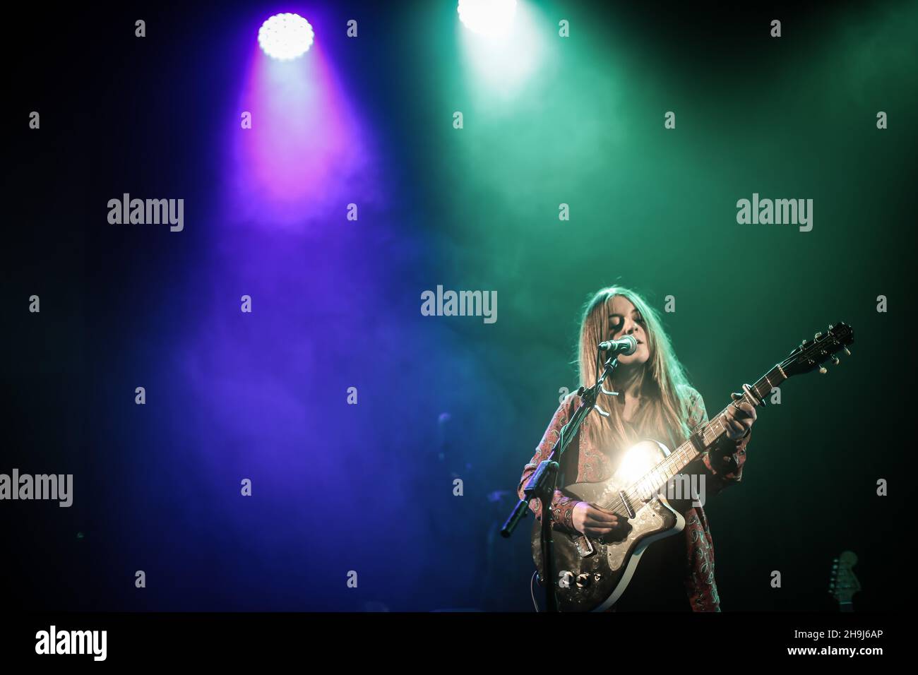 Charlotte Carpenter performing live on stage at Bush Hall in London ...