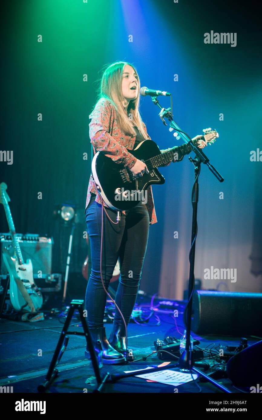 Charlotte Carpenter performing live on stage at Bush Hall in London ...
