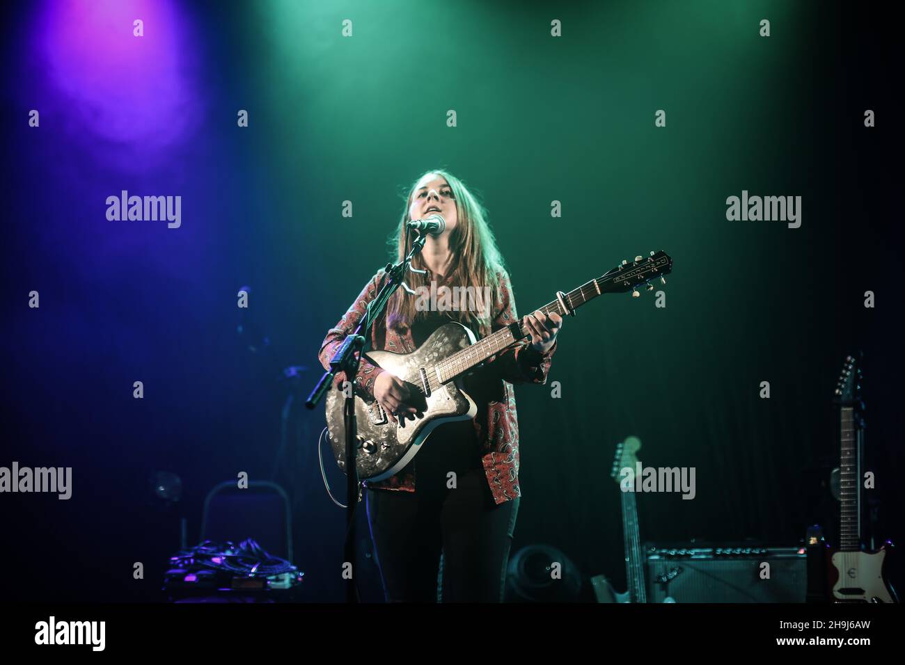 Charlotte Carpenter performing live on stage at Bush Hall in London ...