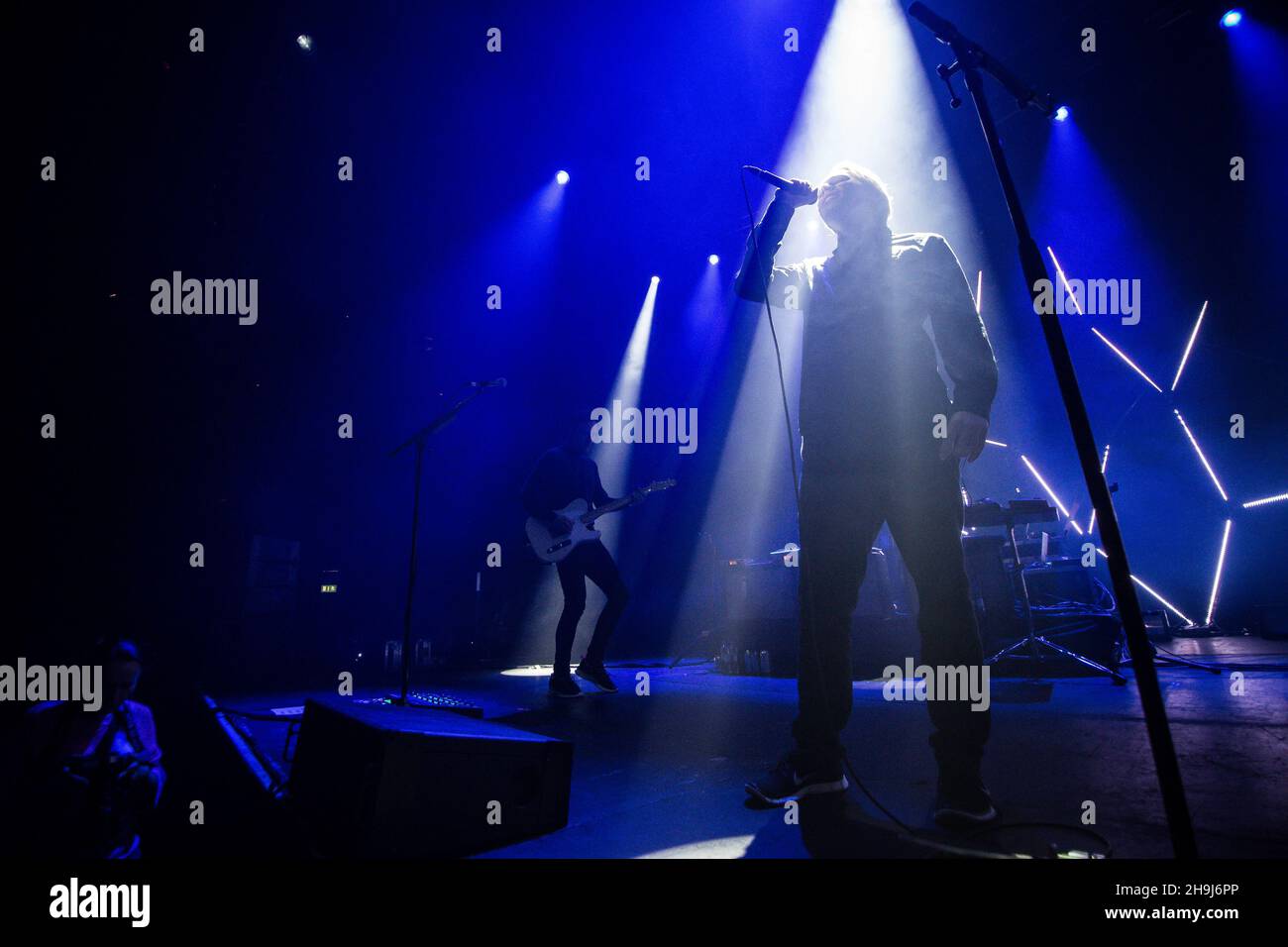 Danish rock band Mew at the Roundhouse in London Stock Photo - Alamy