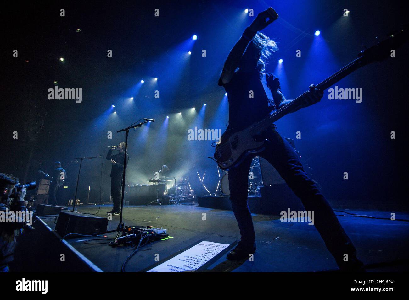 Danish rock band Mew at the Roundhouse in London Stock Photo - Alamy