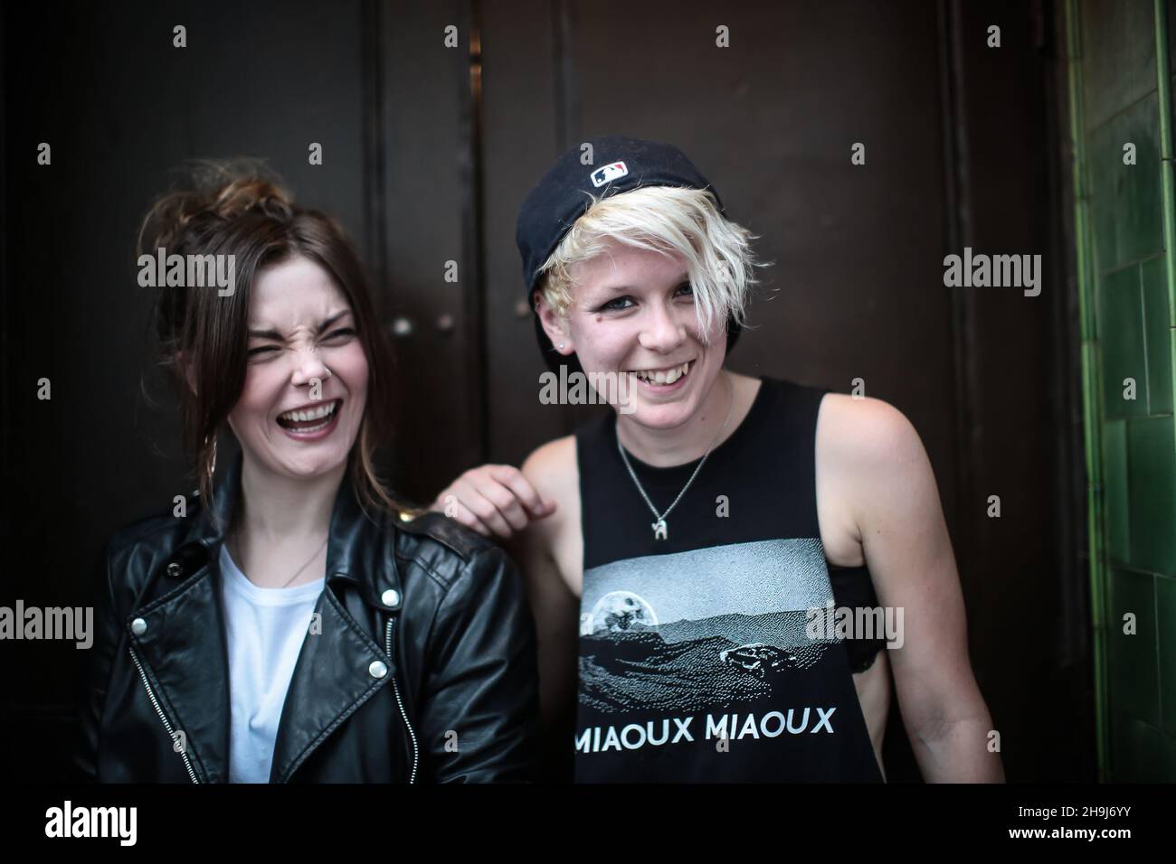 EXCLUSIVE: Stina Tweeddale (left) and Cat Myers Honeyblood posing for ...
