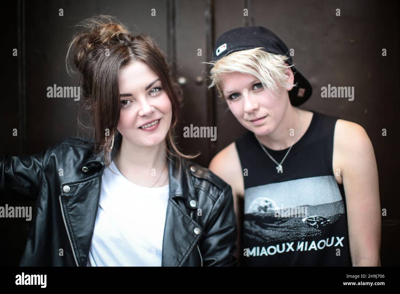 EXCLUSIVE: Stina Tweeddale (left) and Cat Myers Honeyblood posing for ...