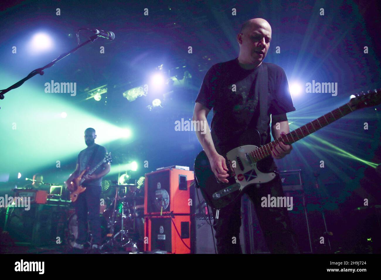 Stuart Braithwaite of Mogwai performing live on the first night of ...