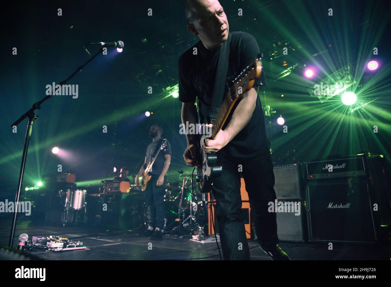 Stuart Braithwaite of Mogwai performing live on the first night of ...
