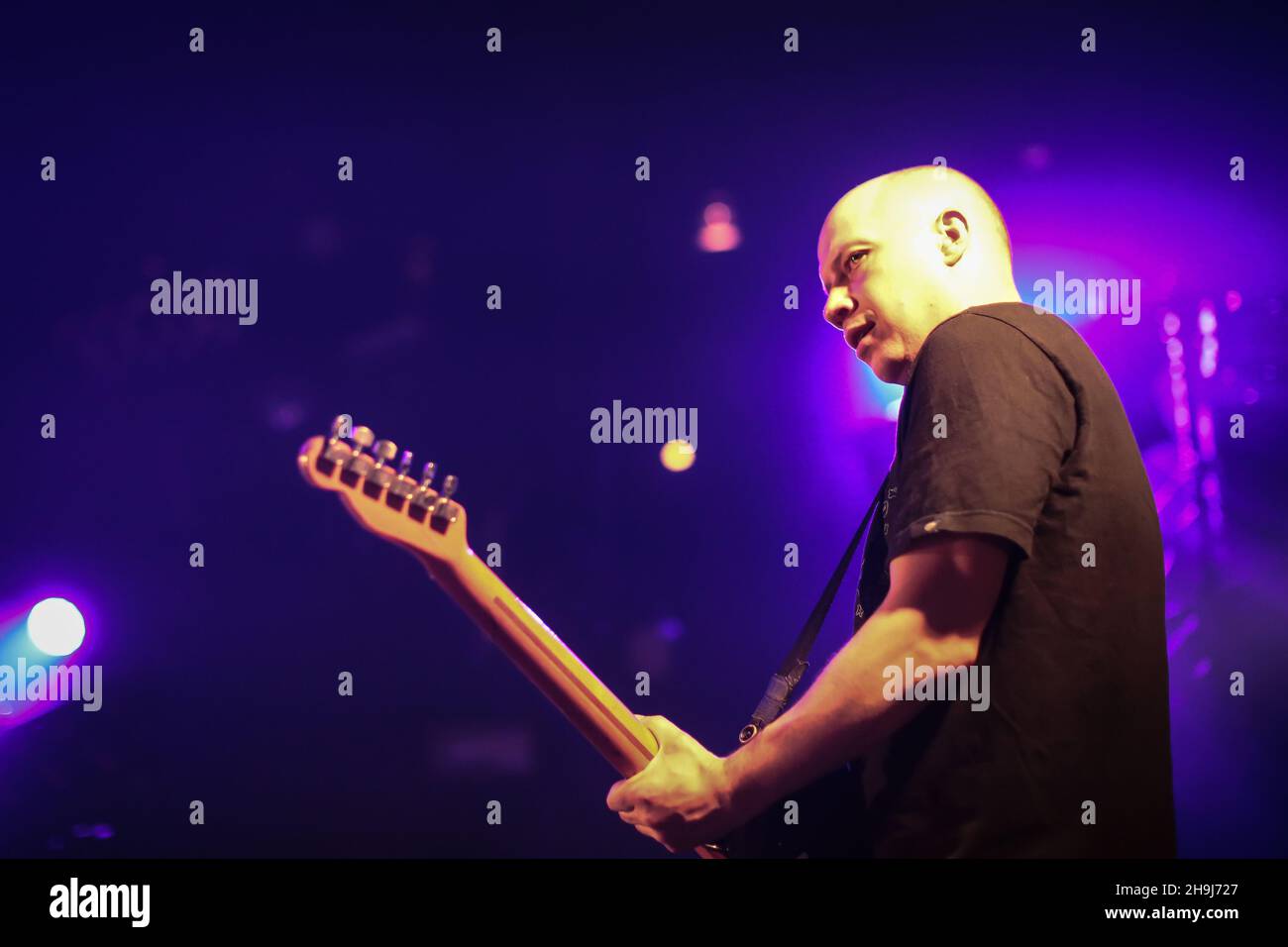 Stuart Braithwaite of Mogwai performing live on the first night of ...