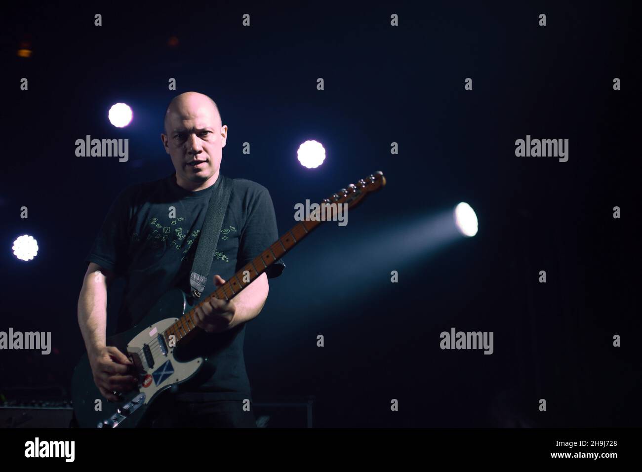 Stuart Braithwaite of Mogwai performing live on the first night of ...