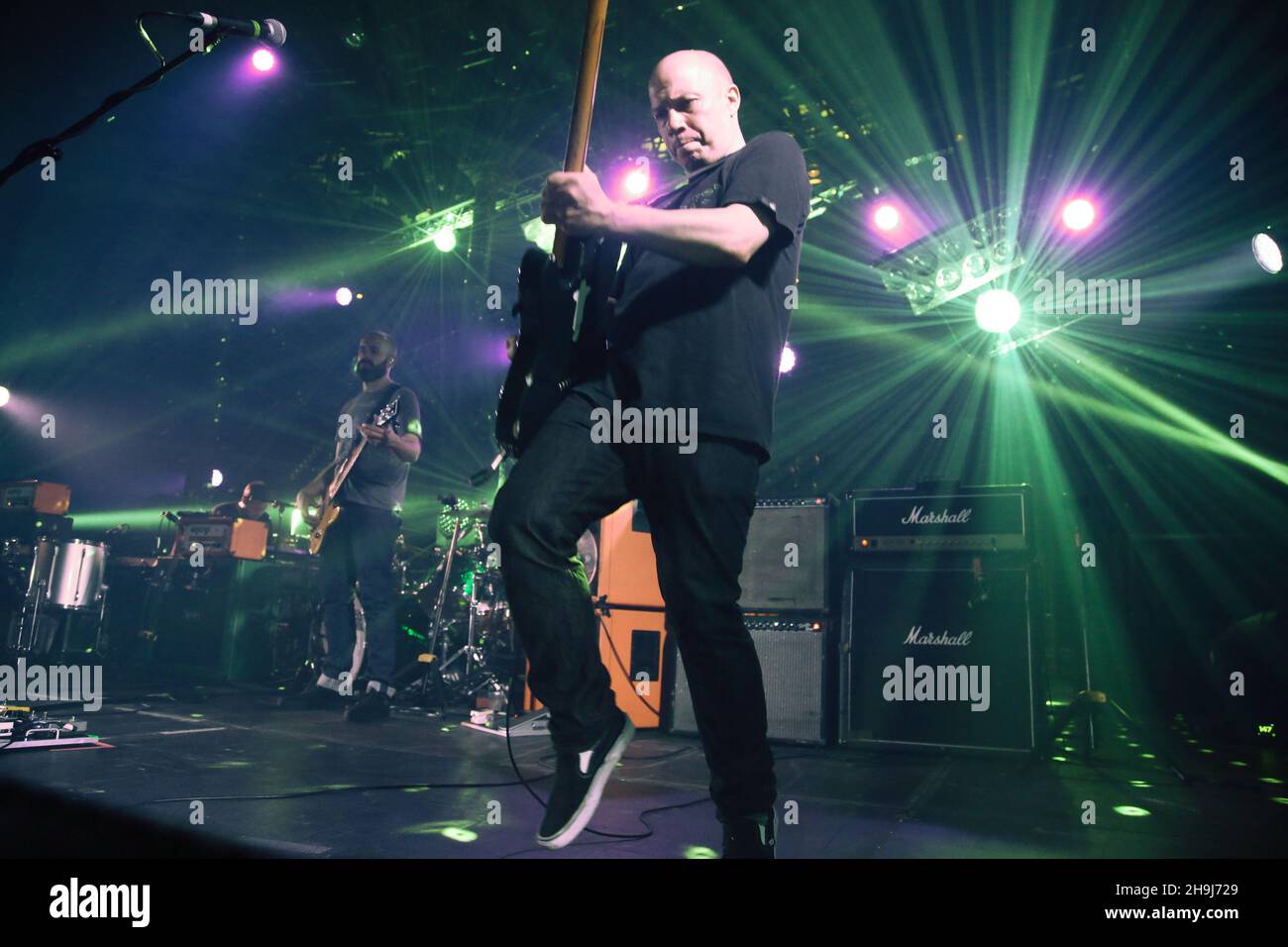 Stuart Braithwaite of Mogwai performing live on the first night of ...