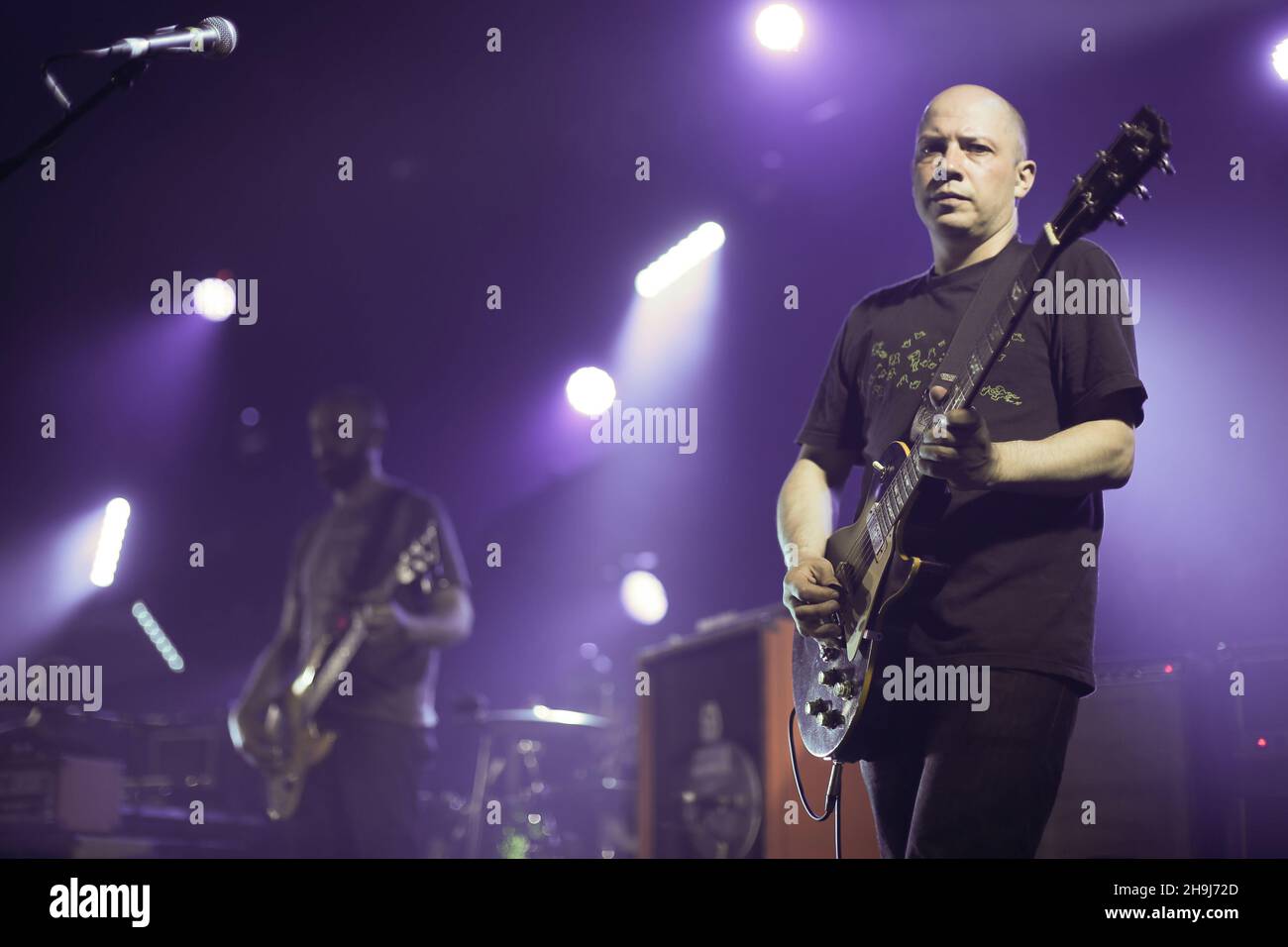 Stuart Braithwaite of Mogwai performing live on the first night of ...