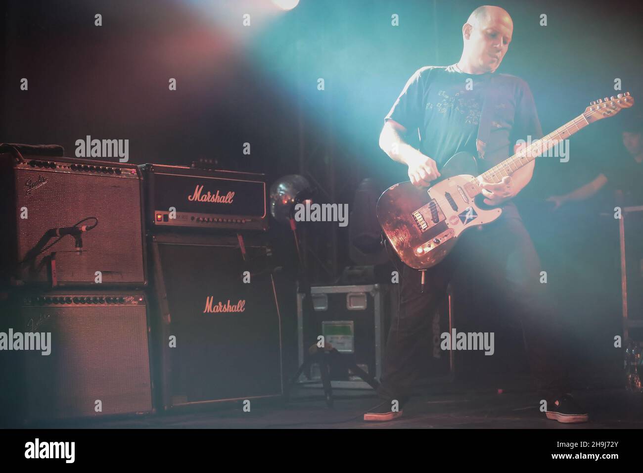 Stuart Braithwaite of Mogwai performing live on the first night of ...