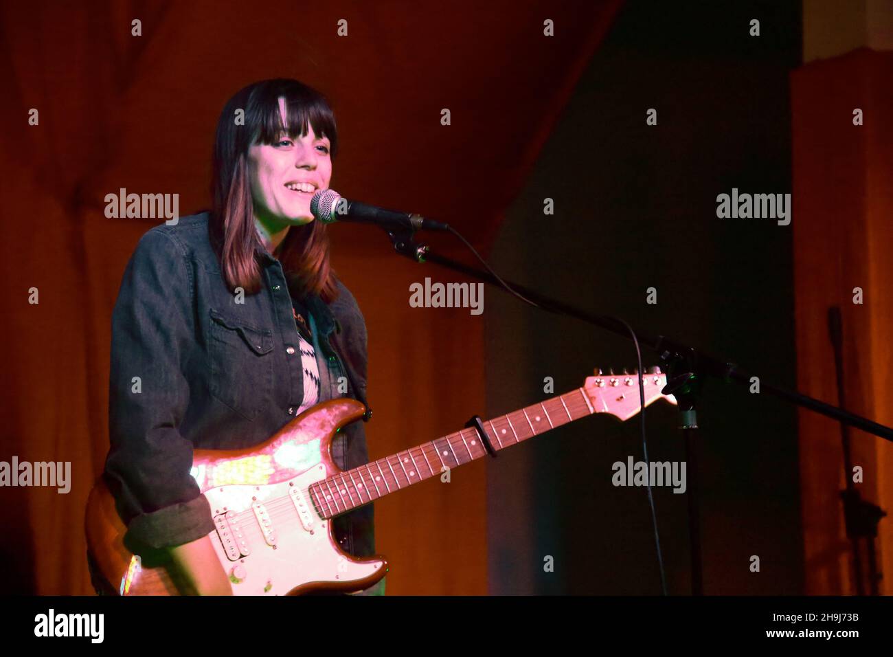 Sea Lion (real name: Linn Osterberg) performing on stage at The ...