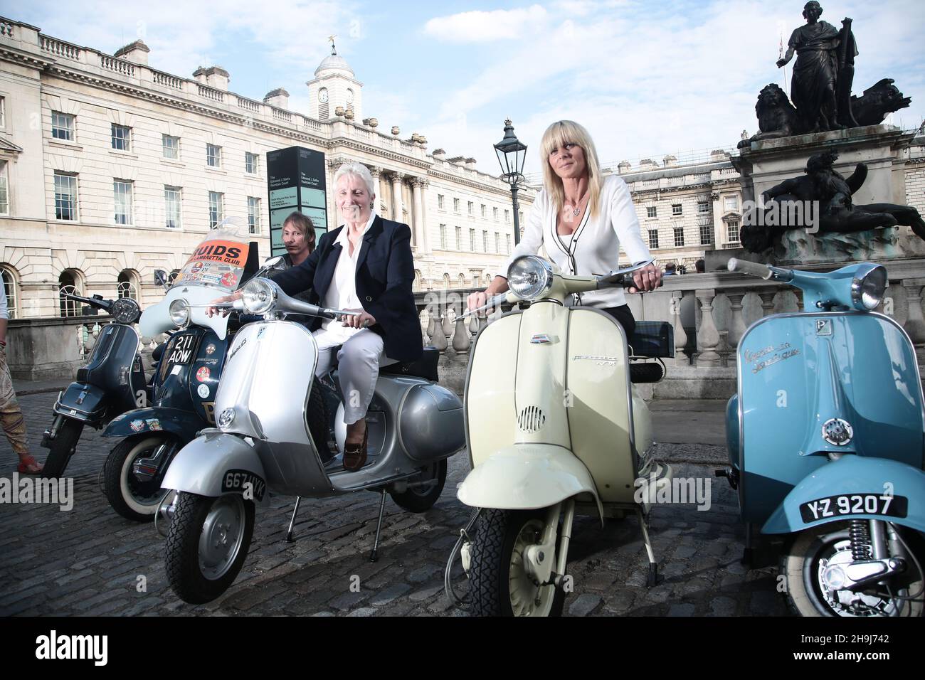 Paul Weller's mother, Anne Weller (centre) with Mark Boxall and Maxine ...