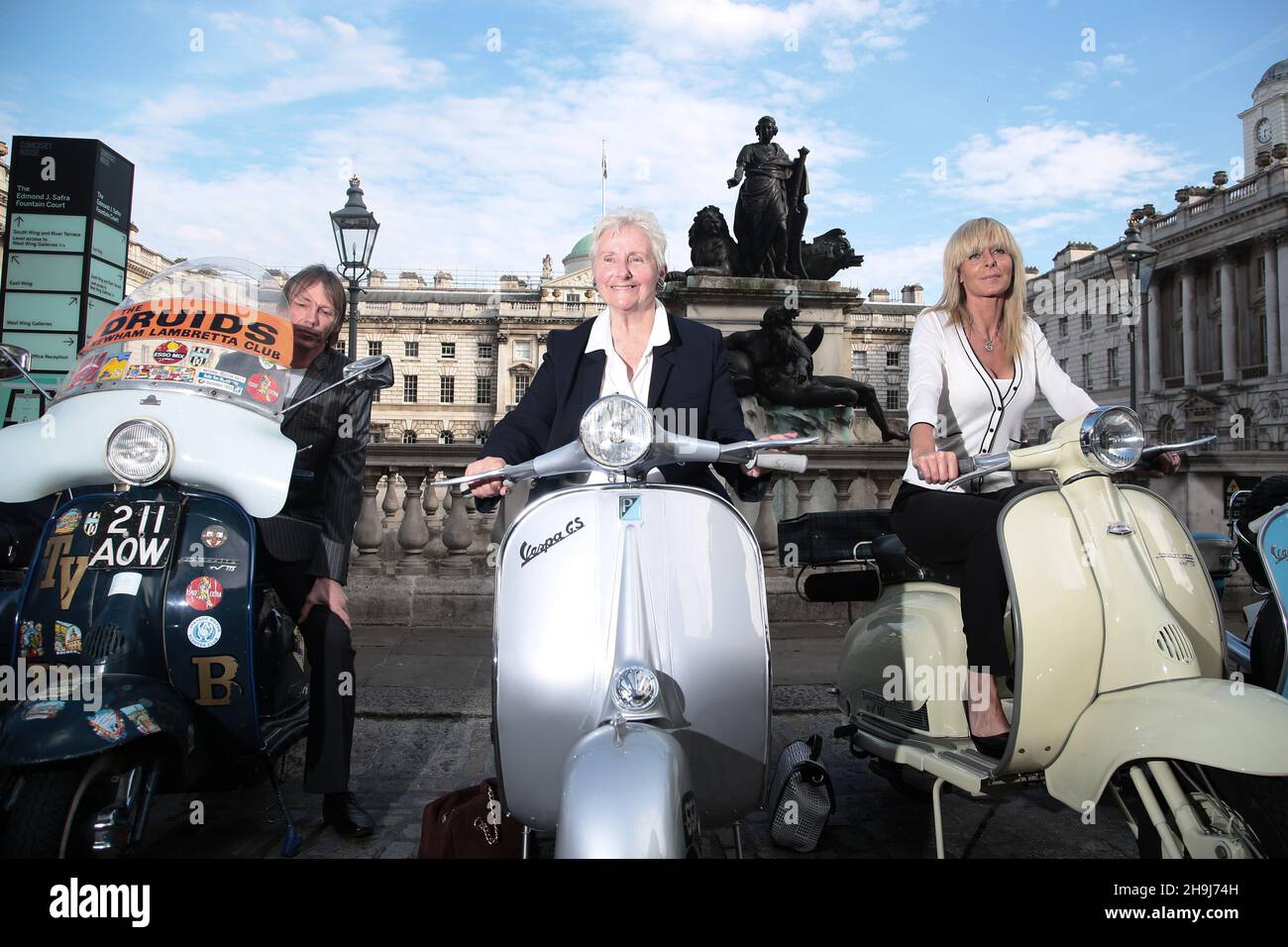 Paul Weller's mother, Anne Weller (centre) with Mark Boxall and Maxine ...
