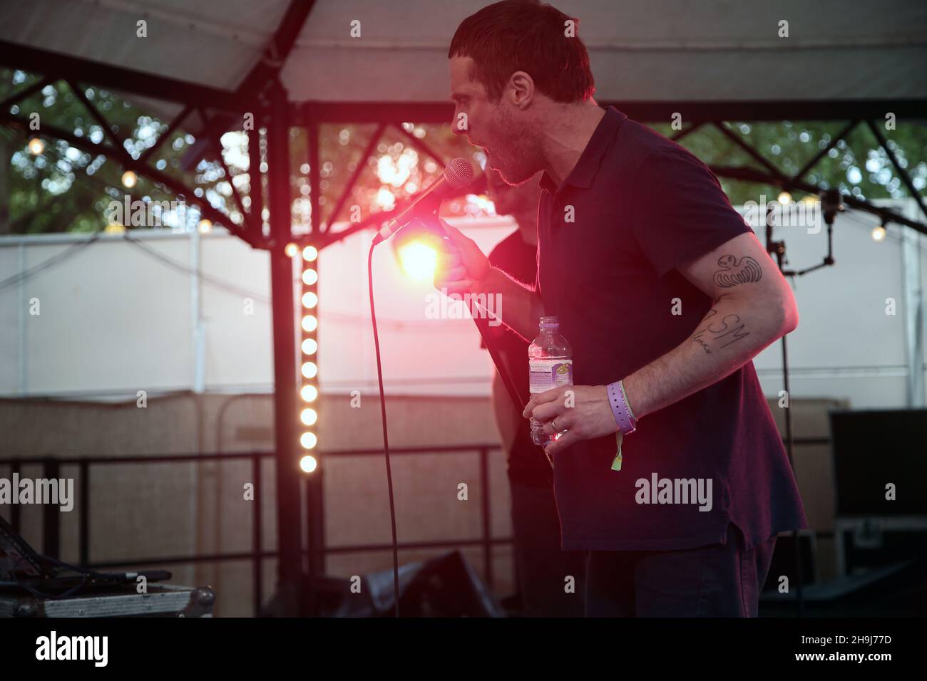 The Sleaford Mods On The Summer Stage At The Barclaycard British Summer