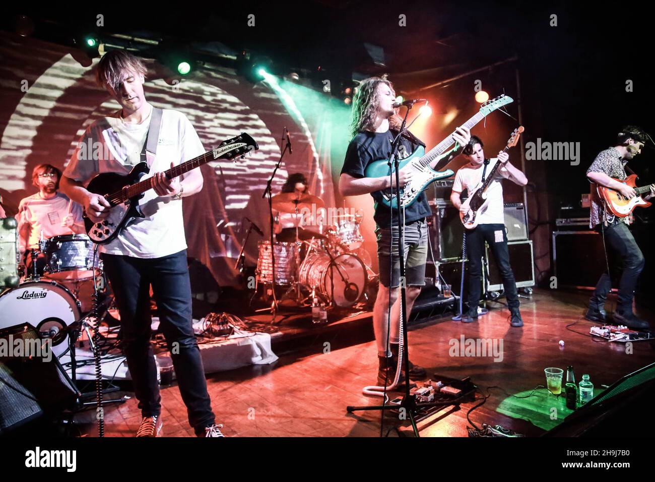 King Gizzard and The Lizard Wizard live on stage at Scala in London ...