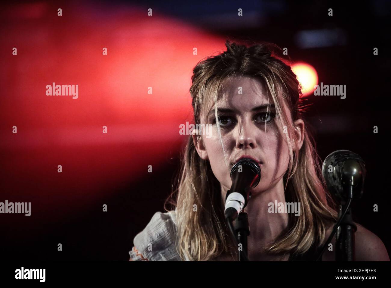 Ellie Rowsell of Wolf Alice performing live on stage at the 10th ...