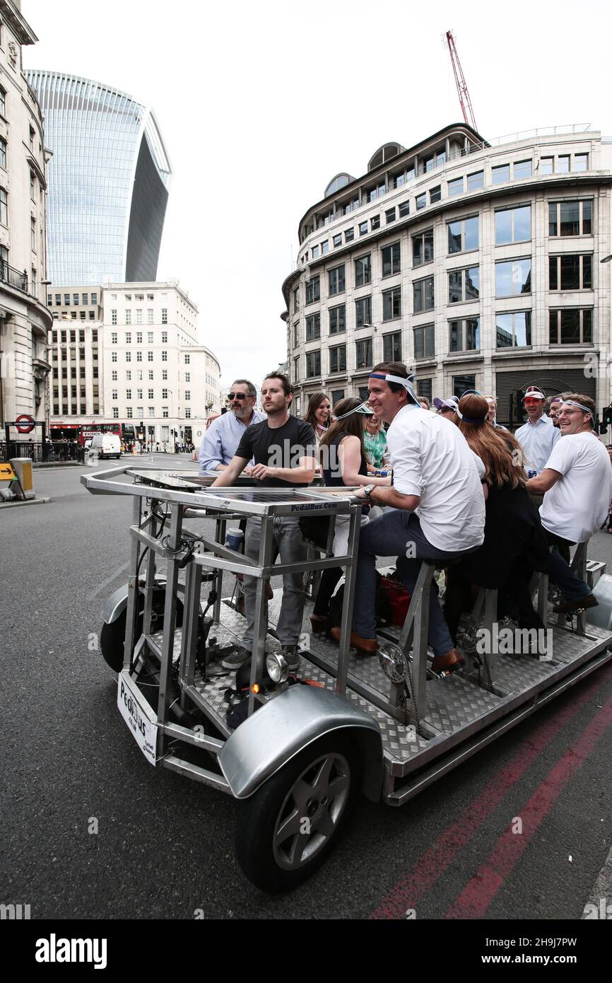 Pedal powered bar hi-res stock photography and images - Alamy