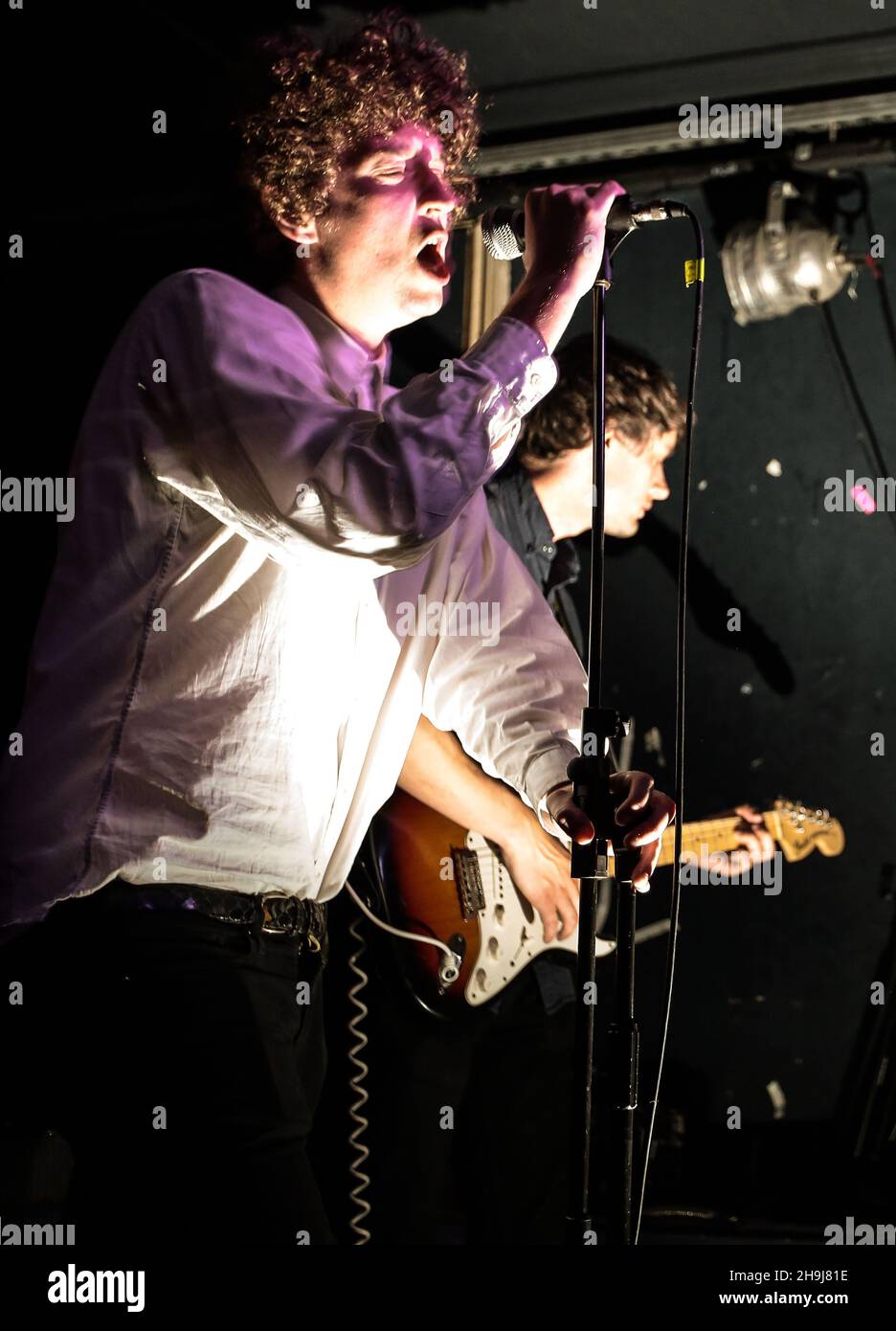 Autobahn performing live on stage at the Old Blue Last in London on the ...