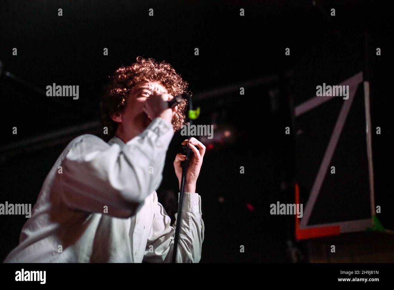 Autobahn performing live on stage at the Old Blue Last in London on the ...