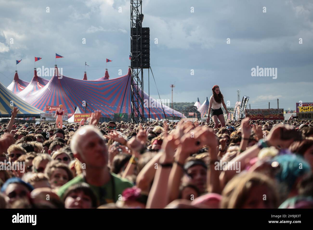 Reading festival atmosphere hi-res stock photography and images - Alamy