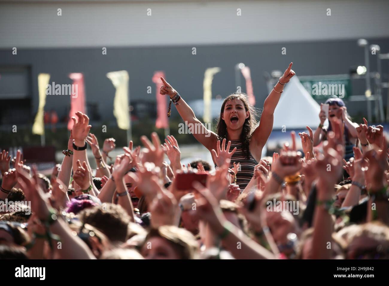 Reading festival atmosphere hi-res stock photography and images - Alamy