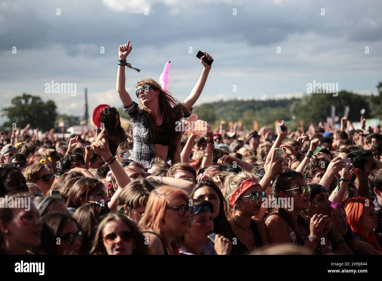 Reading festival atmosphere hi-res stock photography and images - Alamy