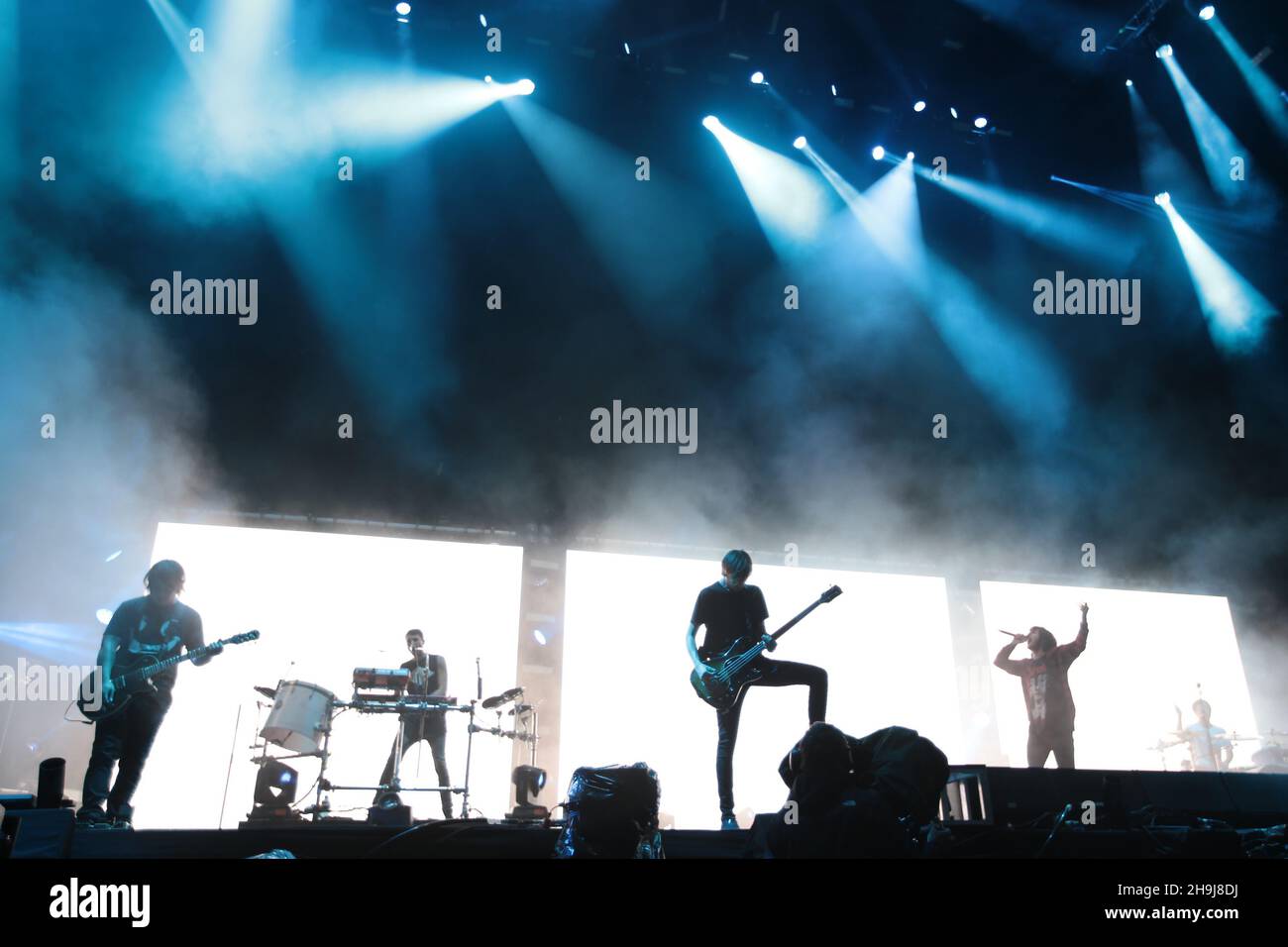 Bring me the horizon reading festival hi-res stock photography and ...
