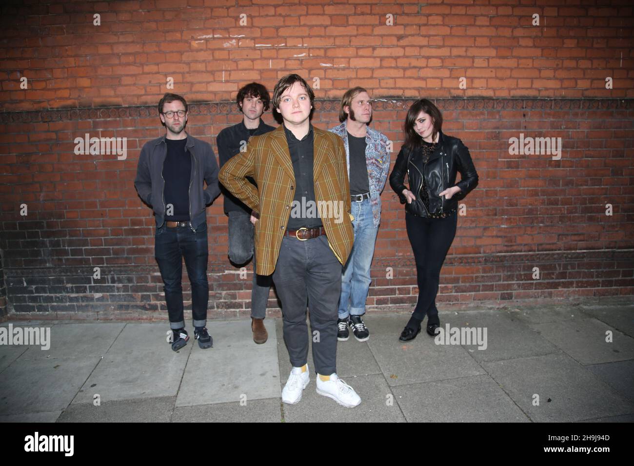 EXCLUSIVE: Wesley Gonzalez and his band pose for photos ahead of their ...