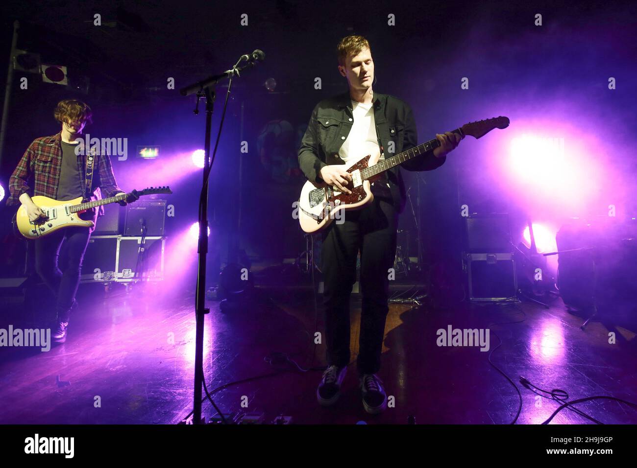 Gengahr performing live on stage at Scala in London Stock Photo - Alamy