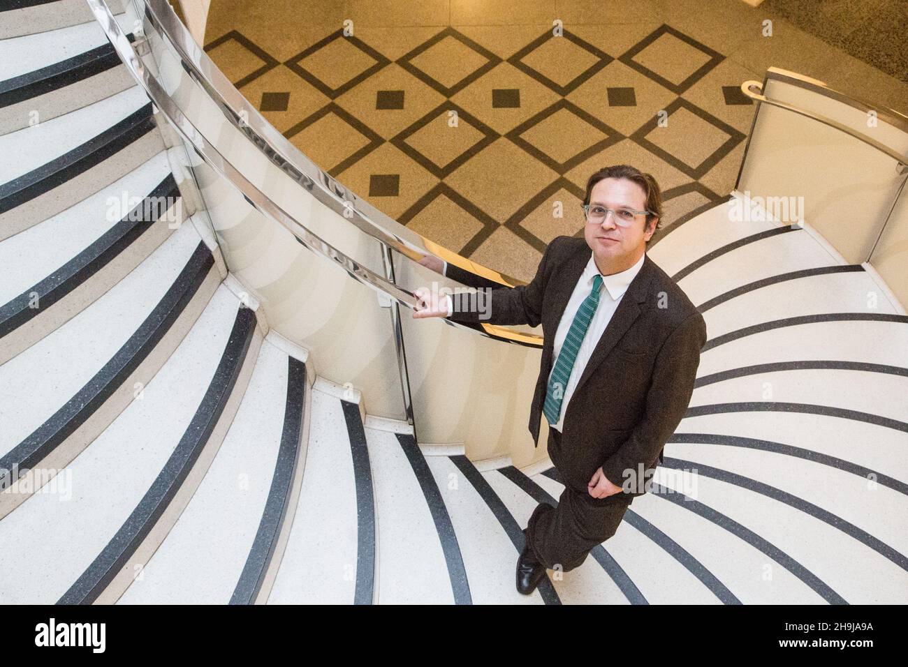 Alex Farquharson, new Director of Tate Britain poses for press photos ...