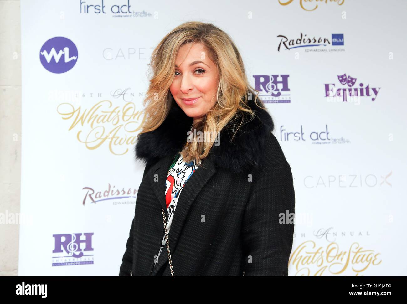 Tracy-Ann Oberman arriving at the 2015 WhatsOnStage Awards at the Cafe ...