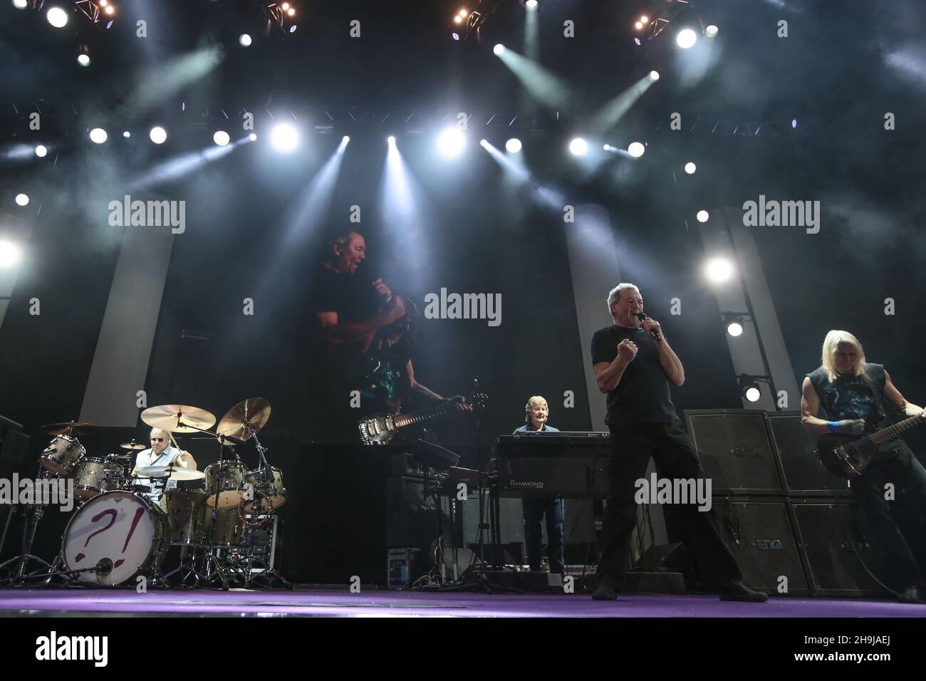 Deep Purple playing a one-off UK date at the O2 Arena Stock Photo - Alamy