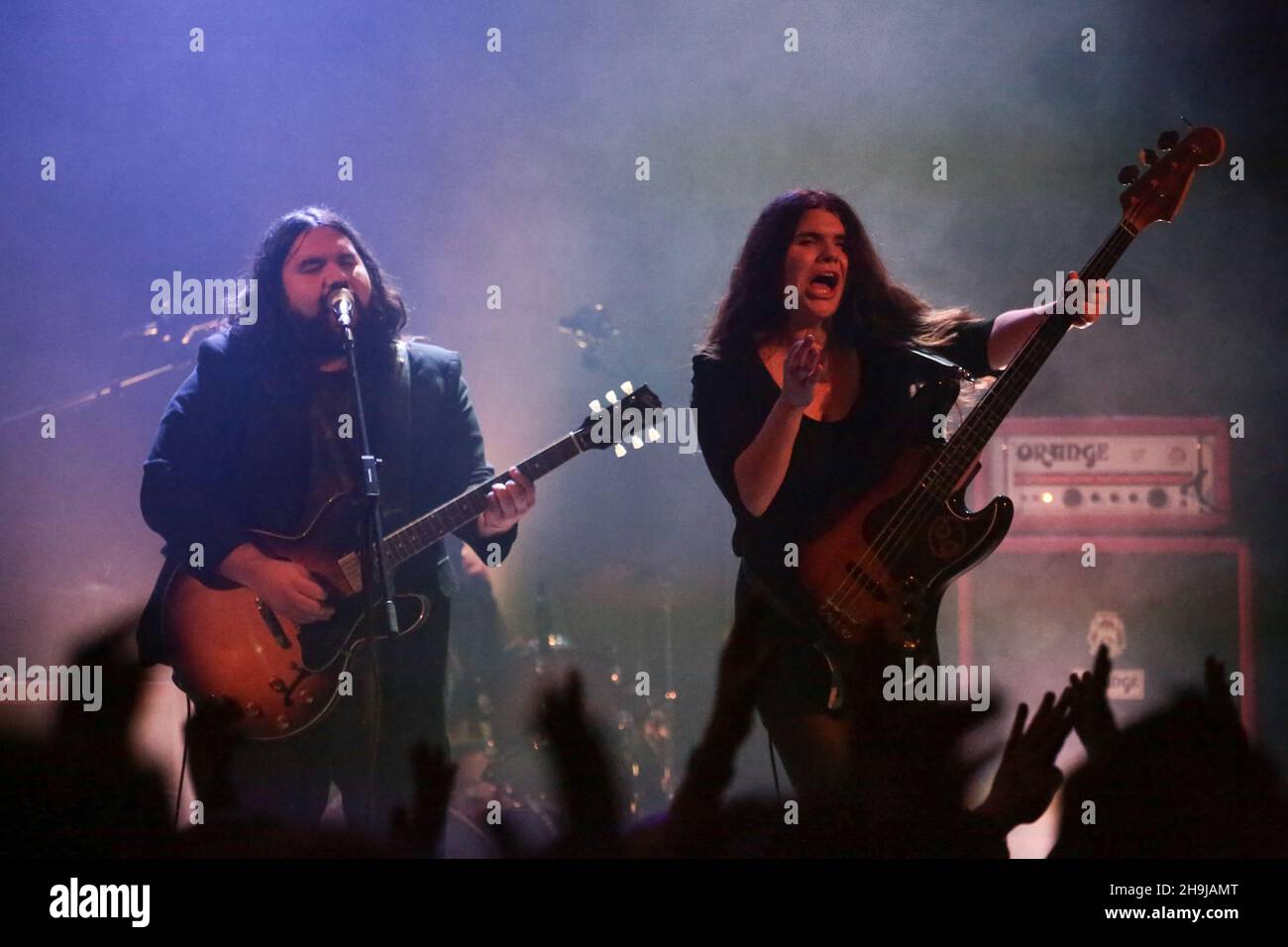 The Magic Numbers performing live on stage at Islington Aseembly Hall ...